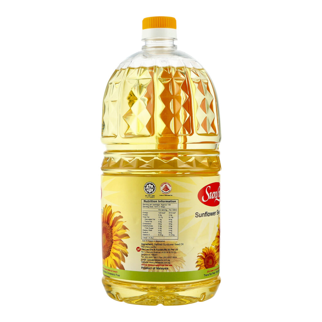 Sunlico Brand – Sunflower Oil – Yee Lee | Oils & Foodstuffs