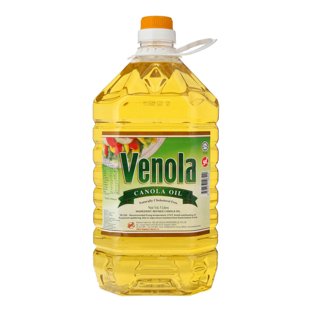Venola Brand – Canola Oil – Yee Lee | Oils & Foodstuffs