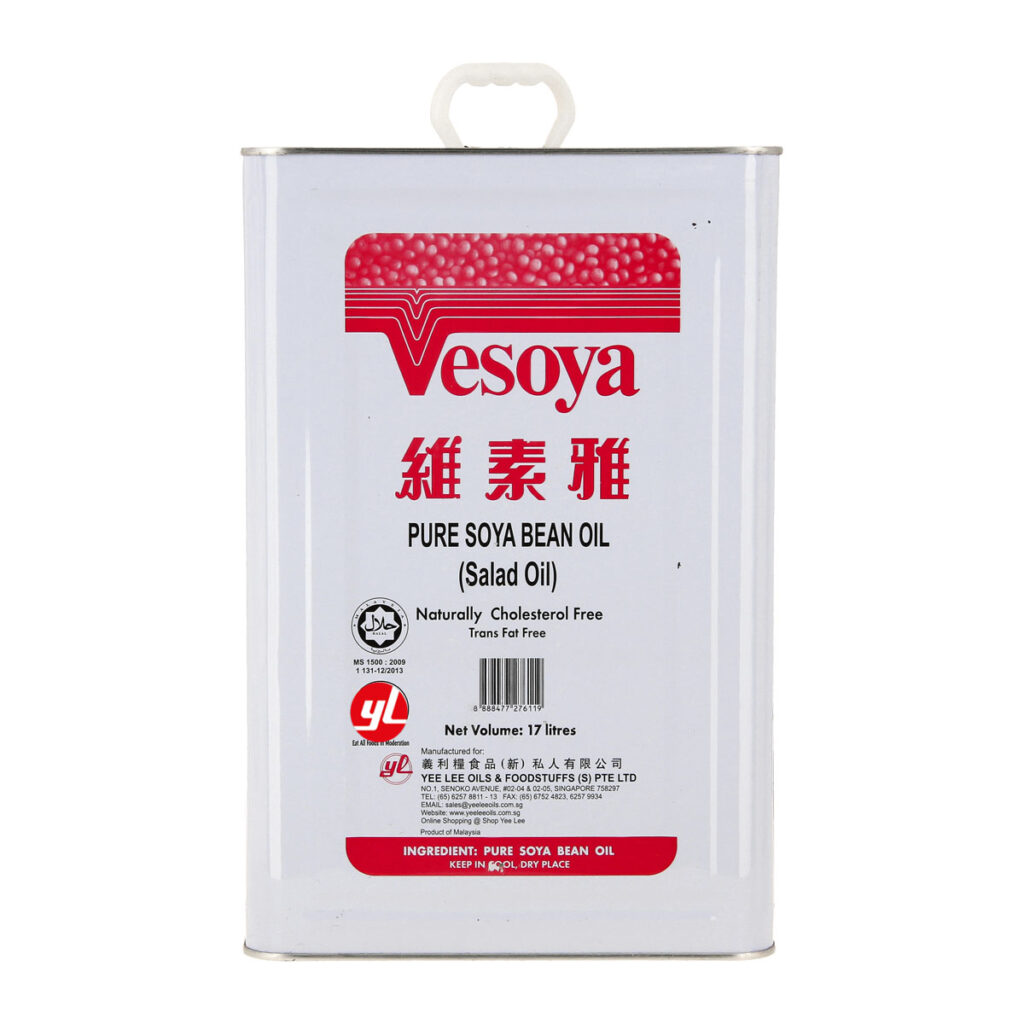 Vesoya Brand – Pure Soyabean Oil – Yee Lee | Oils & Foodstuffs