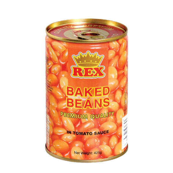 Rex- Baked Beans in Tomato Sauce 425g – Yee Lee | Oils & Foodstuffs
