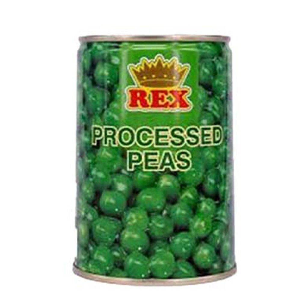 Rex- Processed Peas 425g – Yee Lee | Oils & Foodstuffs