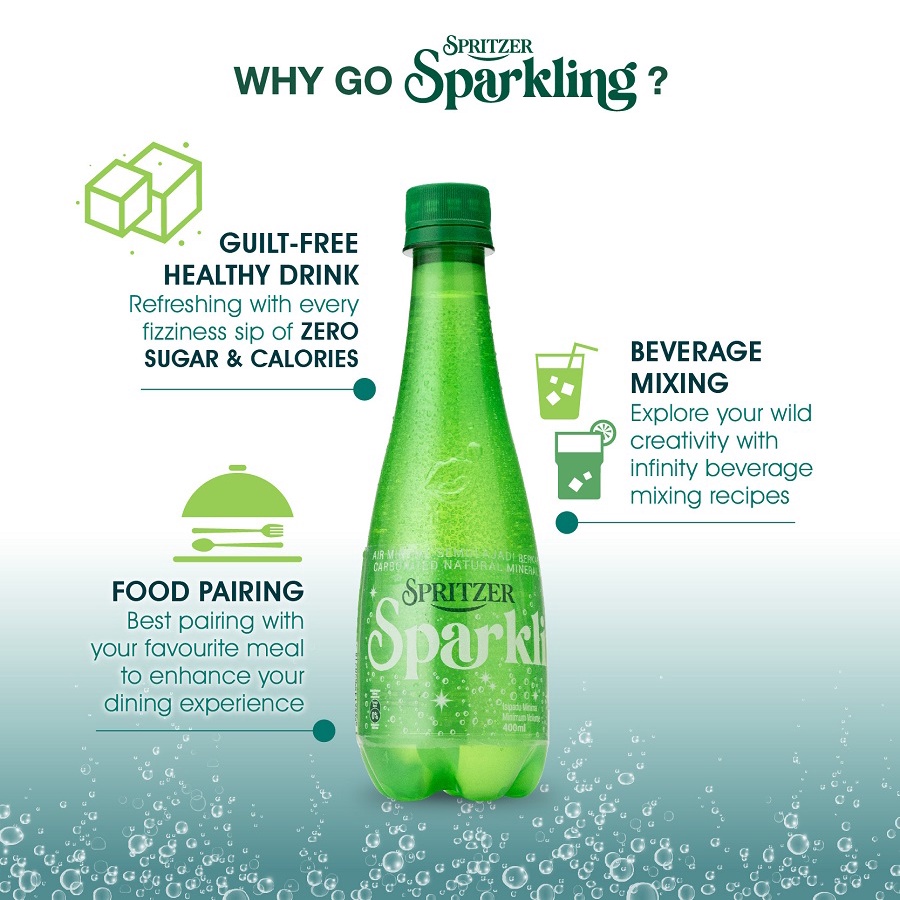 Spritzer Sparkling Natural Mineral Water 🌟Promo9.9 *bestby3Dec2025 – Yee Lee | Oils & Foodstuffs