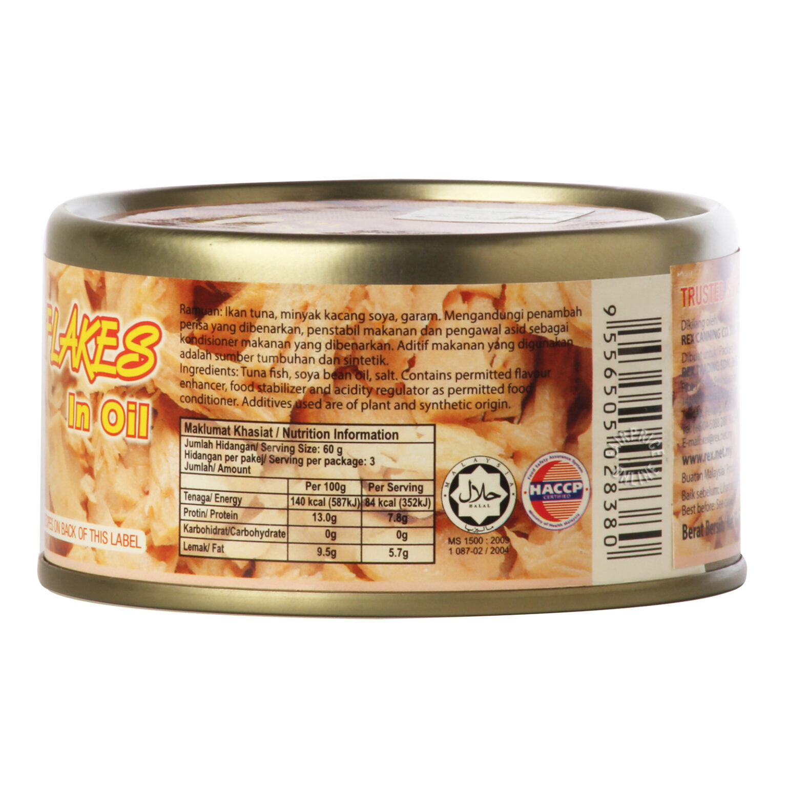 Rex – Tuna Flakes in Oil 185g – Yee Lee | Oils & Foodstuffs