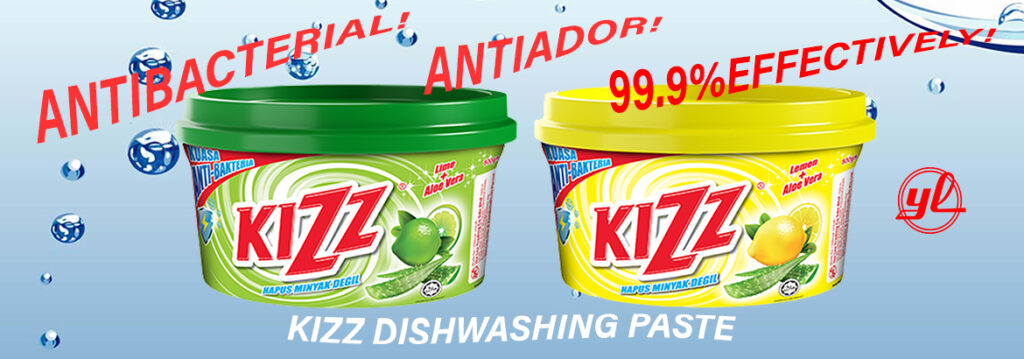 KIZZ Dishwashing Paste Lime – Yee Lee | Oils & Foodstuffs